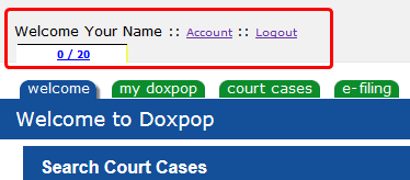 Logging In To Doxpop