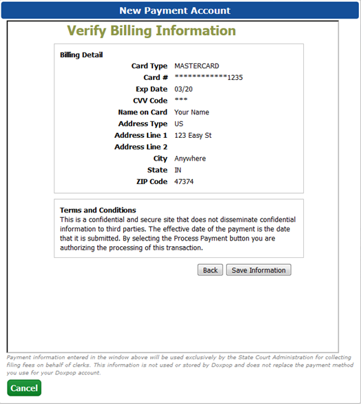 Pro Se Filer Registration