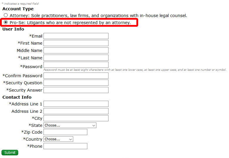 Step By Step Registration Process
