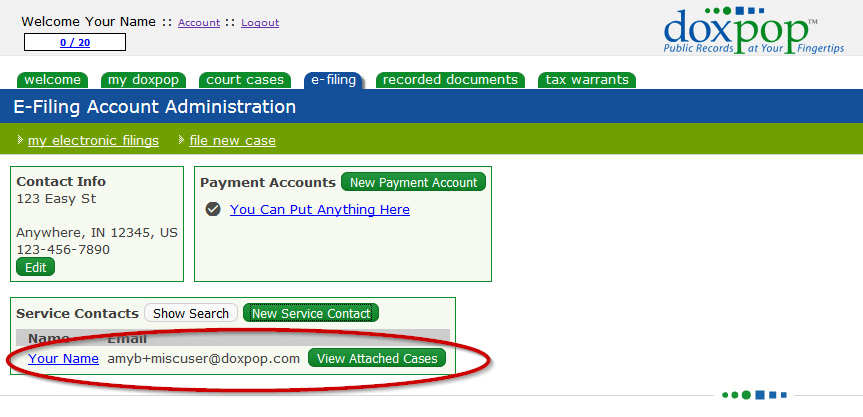Pro Se Filer Registration